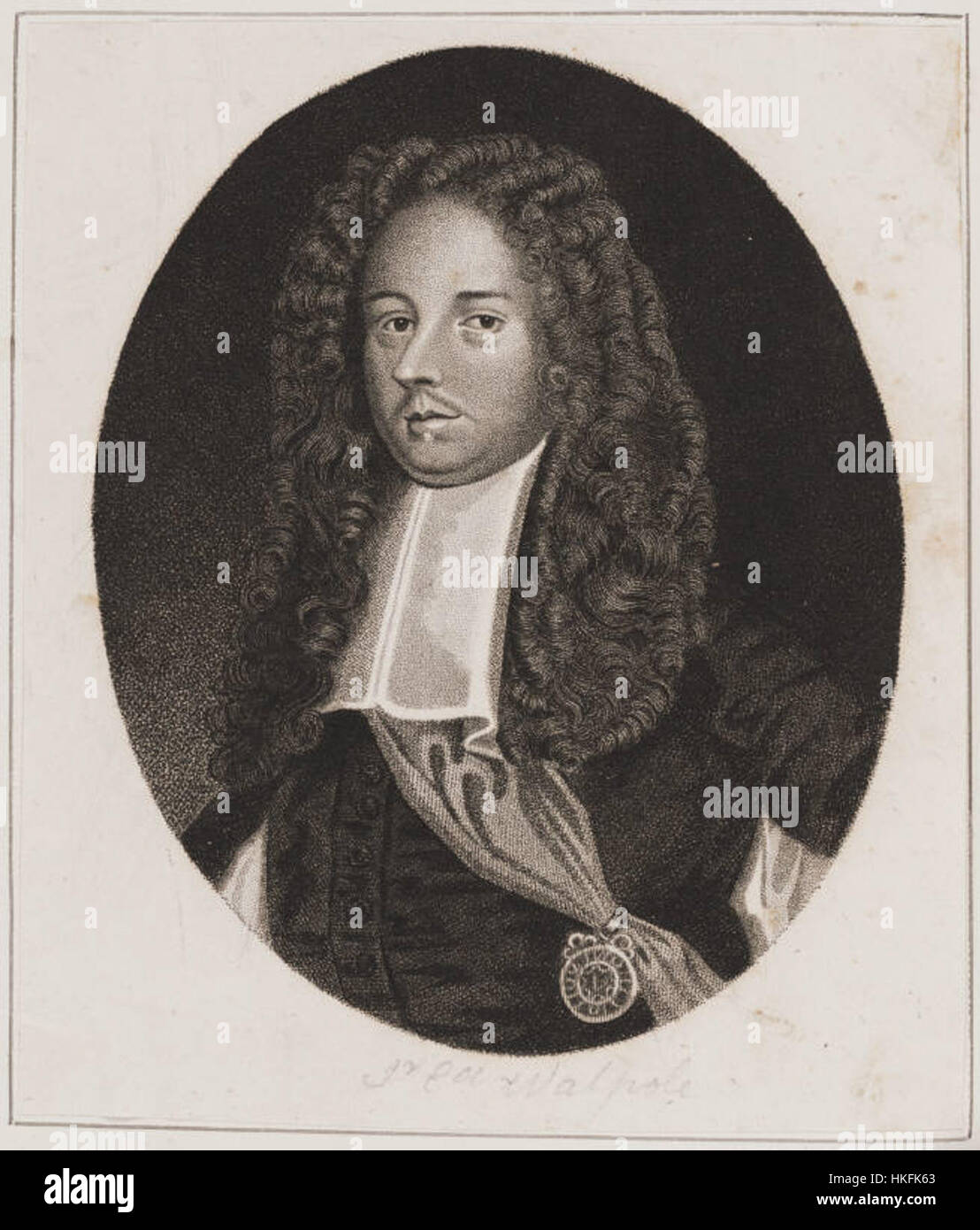 This portrait of Sir Edward Walpole showcases the 18th-century British ...
