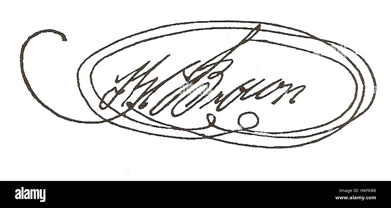 Tomas Brown signature 2012 000 Stock Photo - Alamy