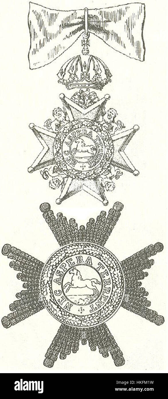 This drawing represents a civil commander’s star and jewel in the ...