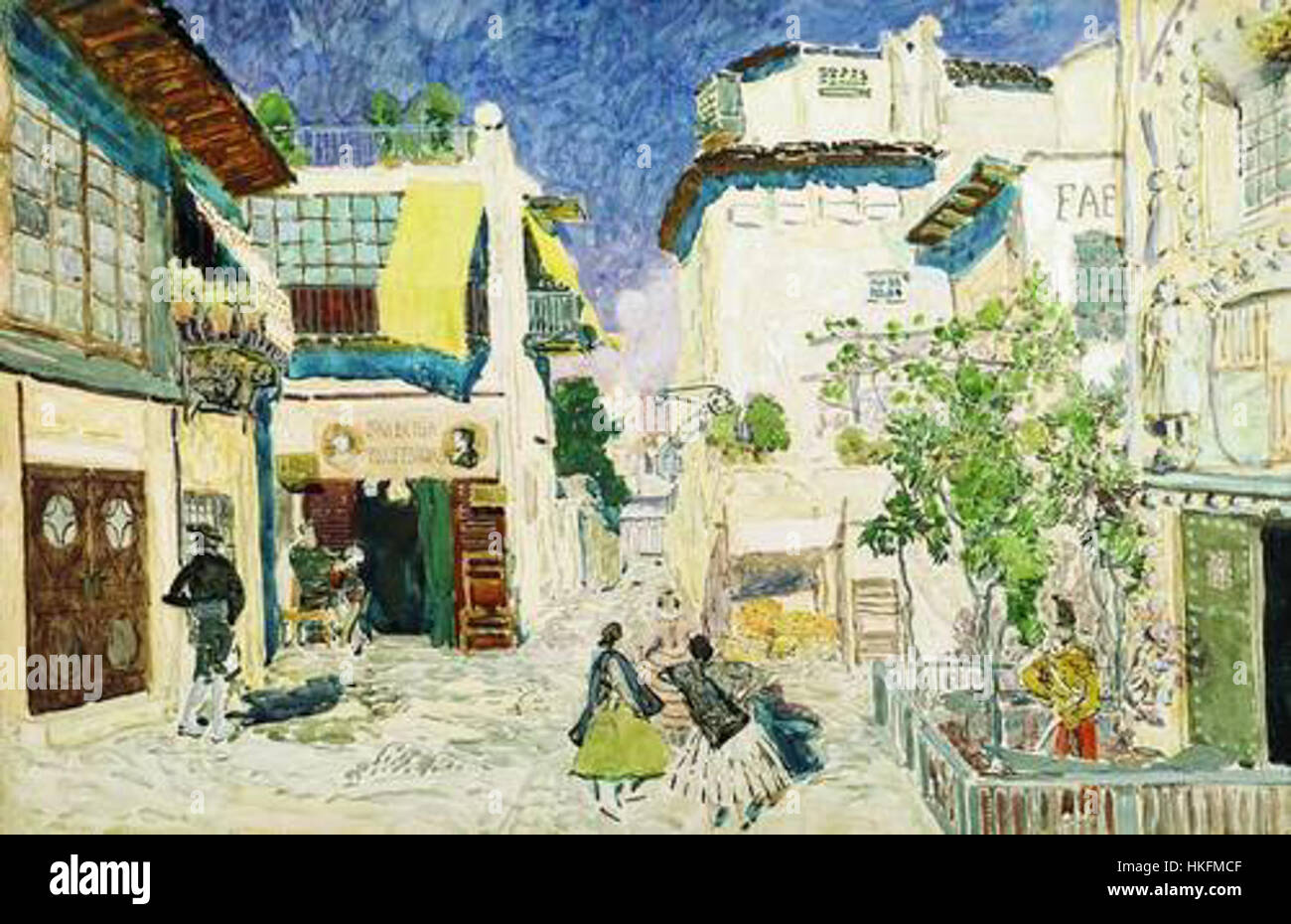 A painting by A. Golovin titled 'Carmen', capturing the dramatic ...