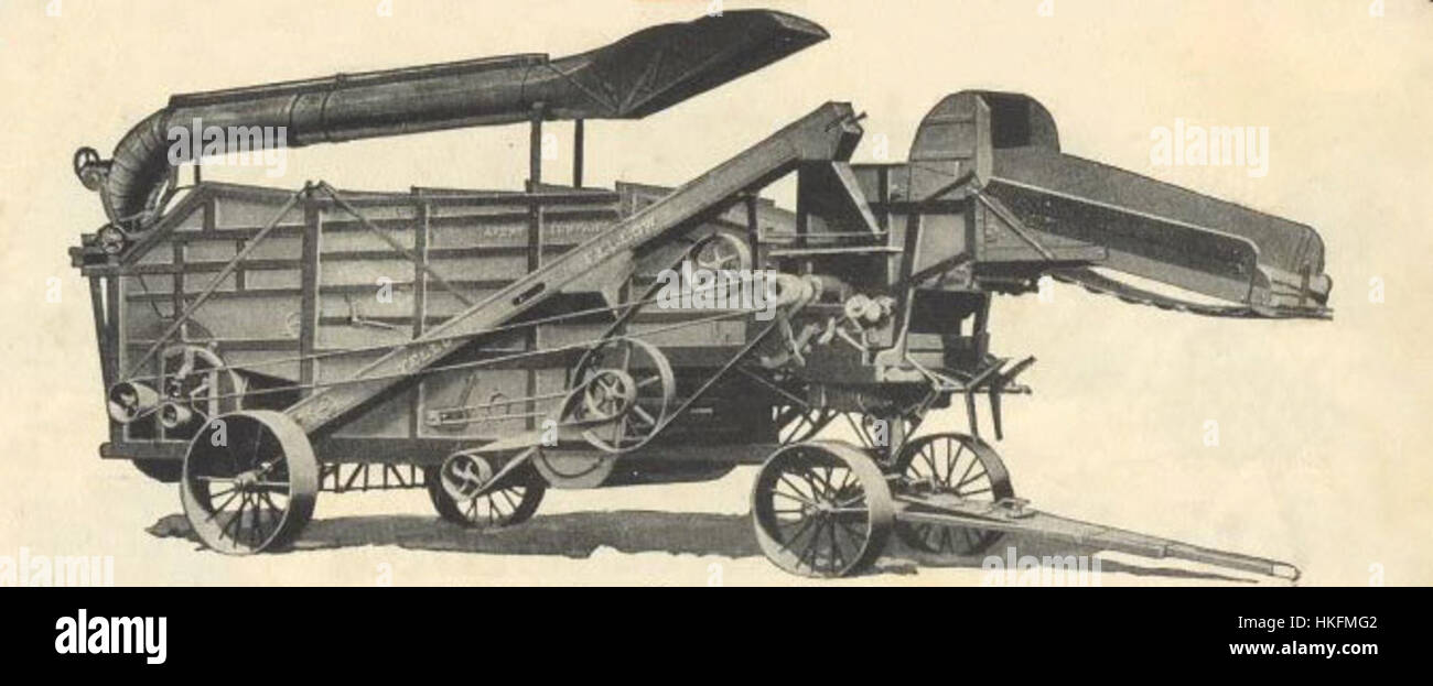 Antique thresher hi-res stock photography and images - Alamy