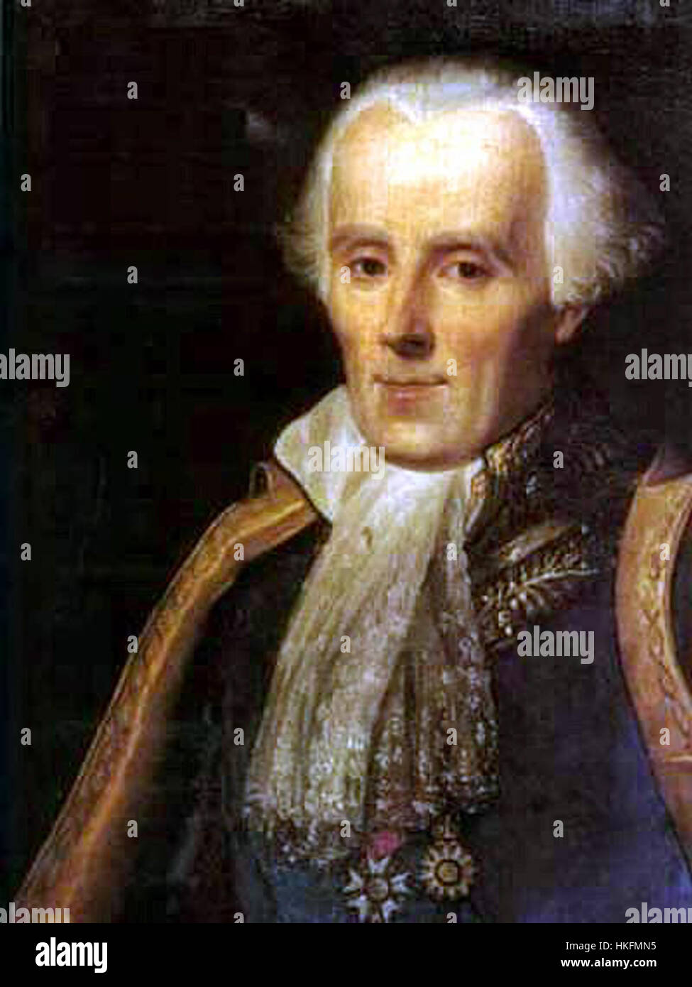 A portrait of Pierre-Simon Laplace, the French mathematician and ...