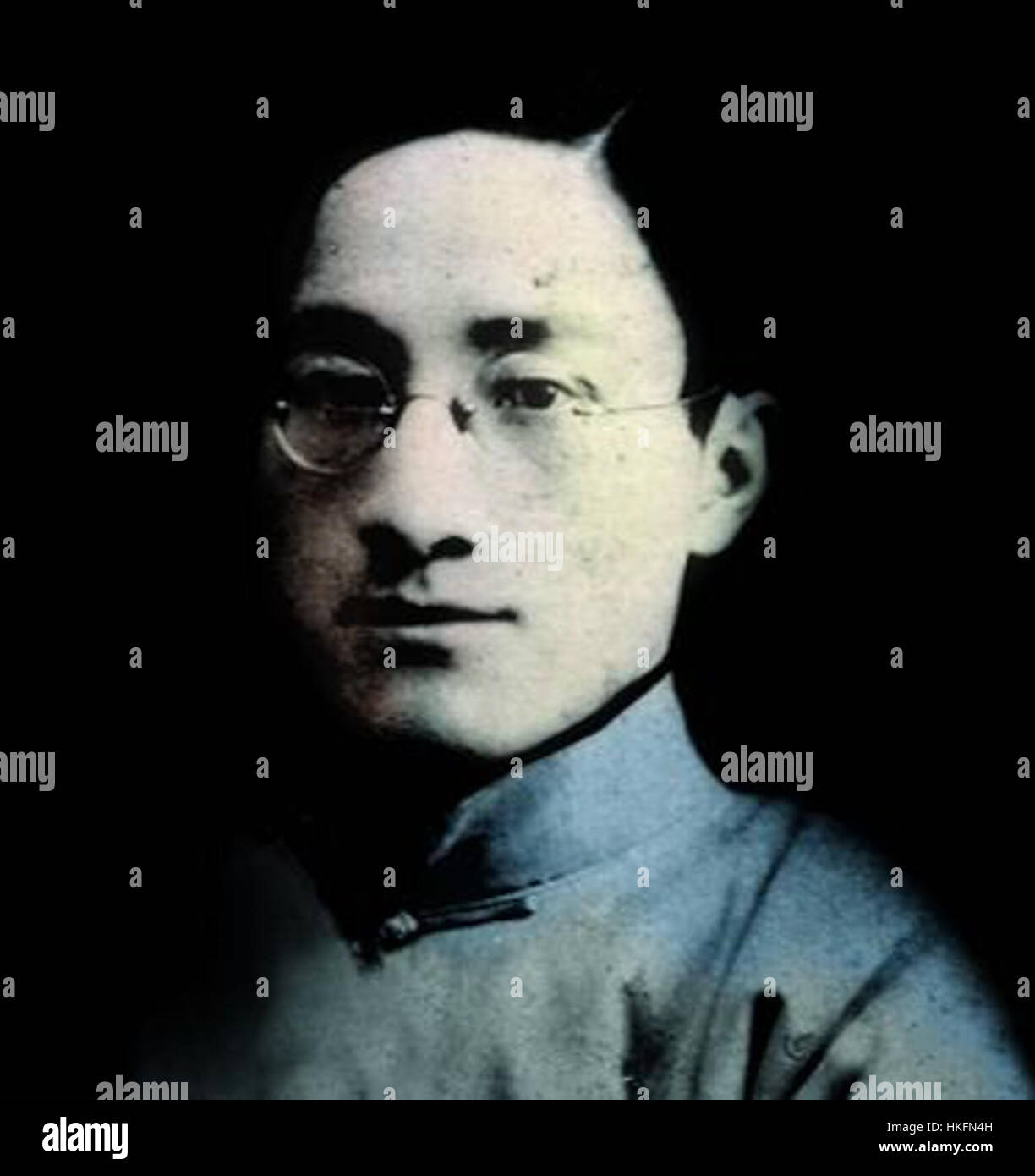 Liang Yuchun, a renowned Chinese artist, is known for his expressive ...