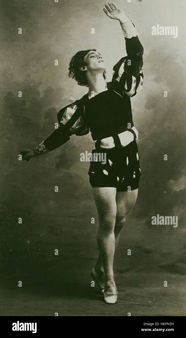 Vaslav nijinsky portrait hi-res stock photography and images - Alamy