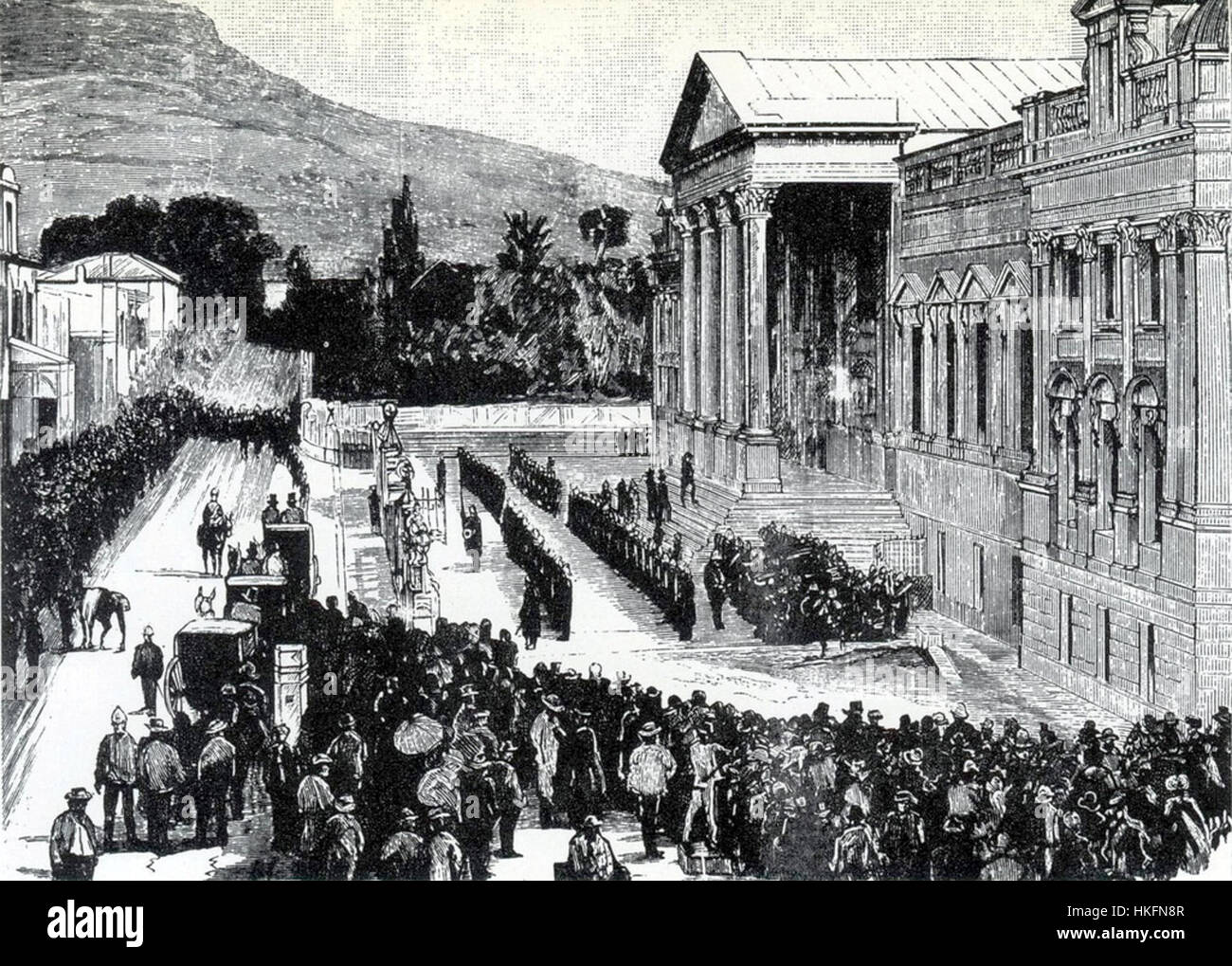 Drawing of the houses of parliament hi-res stock photography and images ...