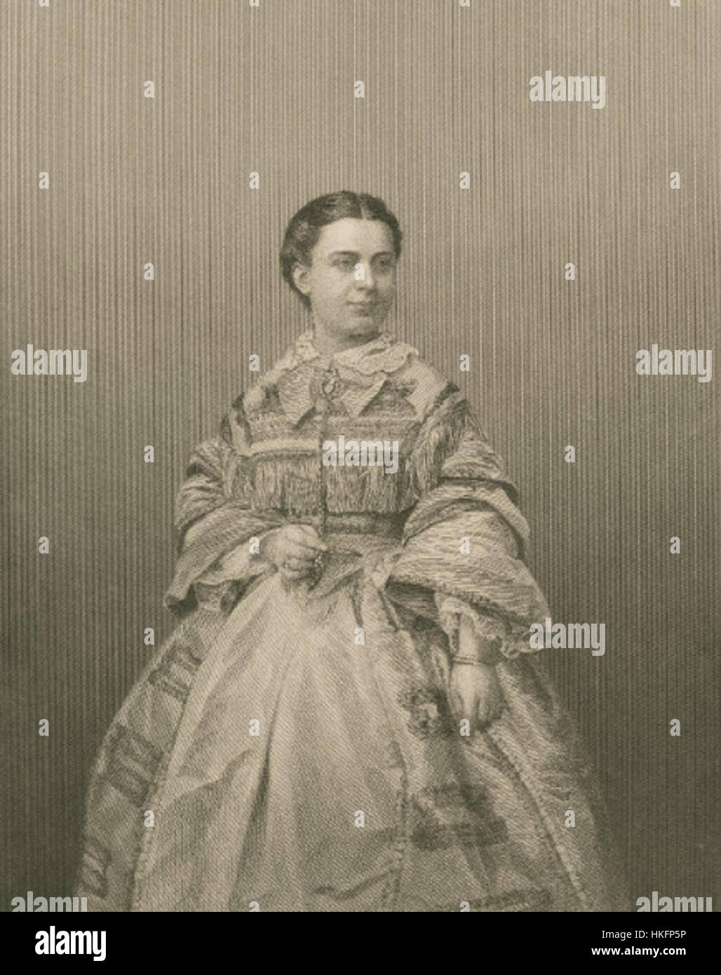 'Maria Piccolomini' is a historical portrait, likely of a noblewoman ...