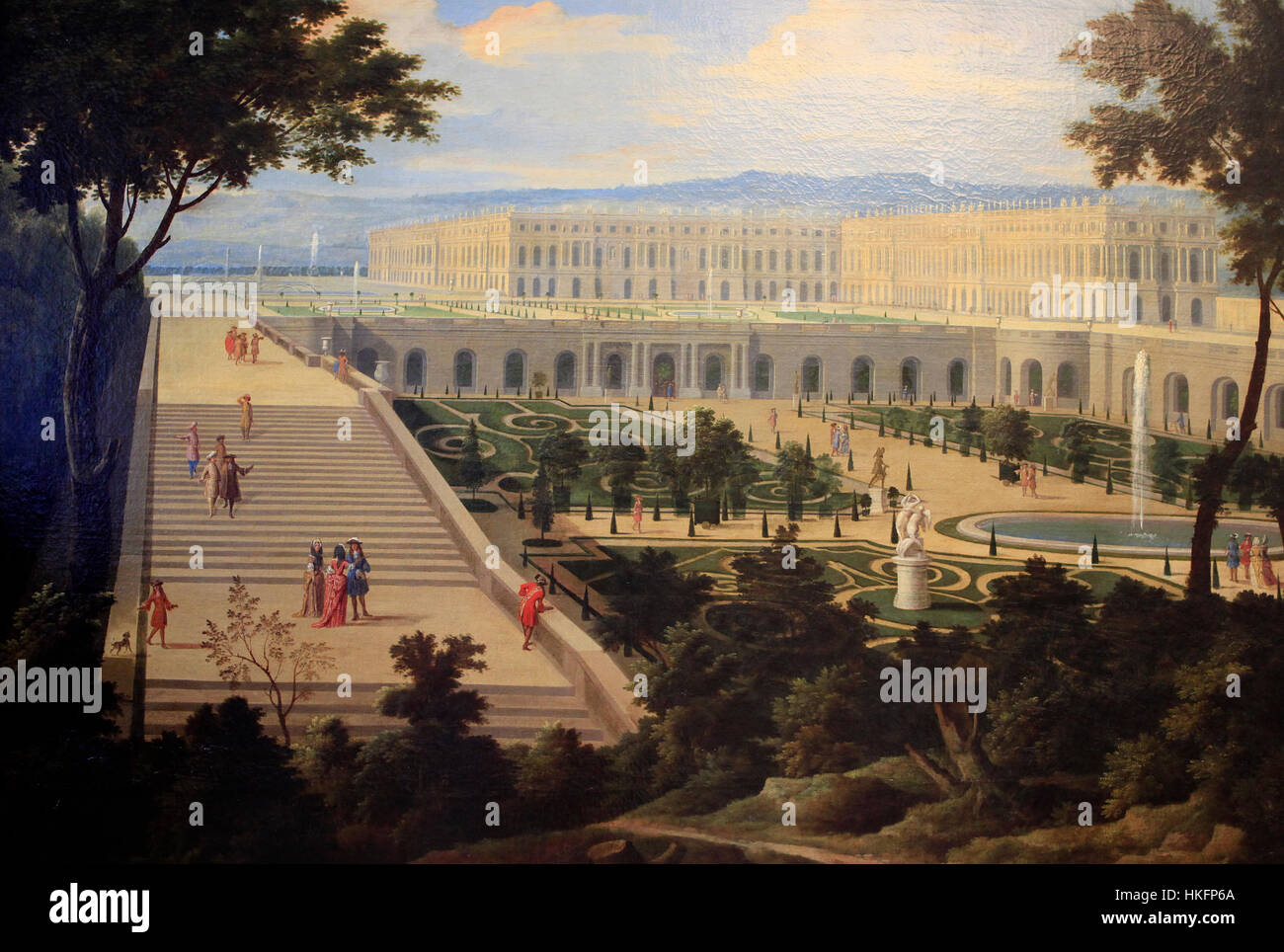 VERSAILLES FRANCE JULY 06 : Interiors, architectural details an ...