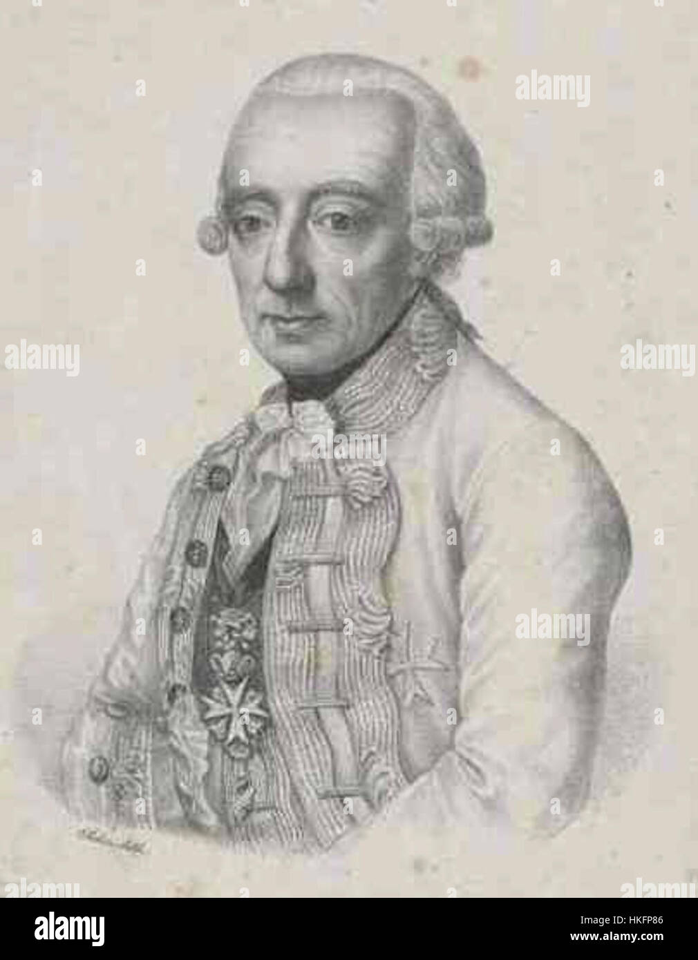This portrait of Joseph Graf von Colloredo-Wallsee, an Austrian ...