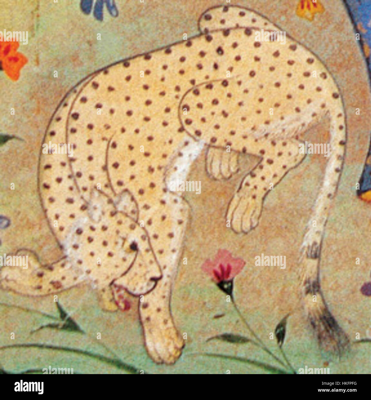 The Razmnama, or Book of Wars, is an illustrated manuscript depicting ...