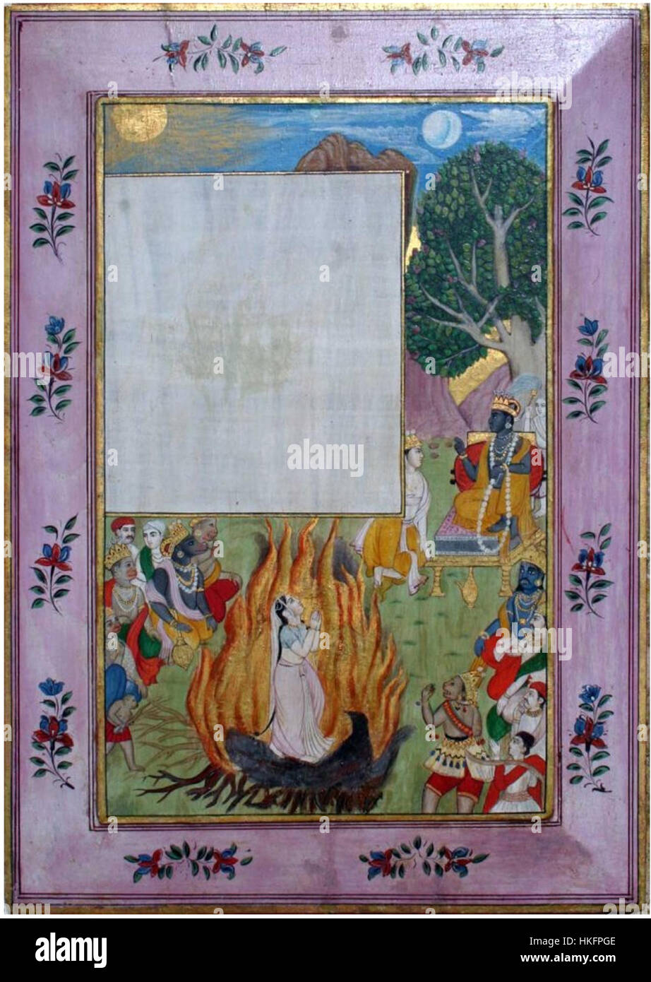 Sita test fires Stock Photo - Alamy