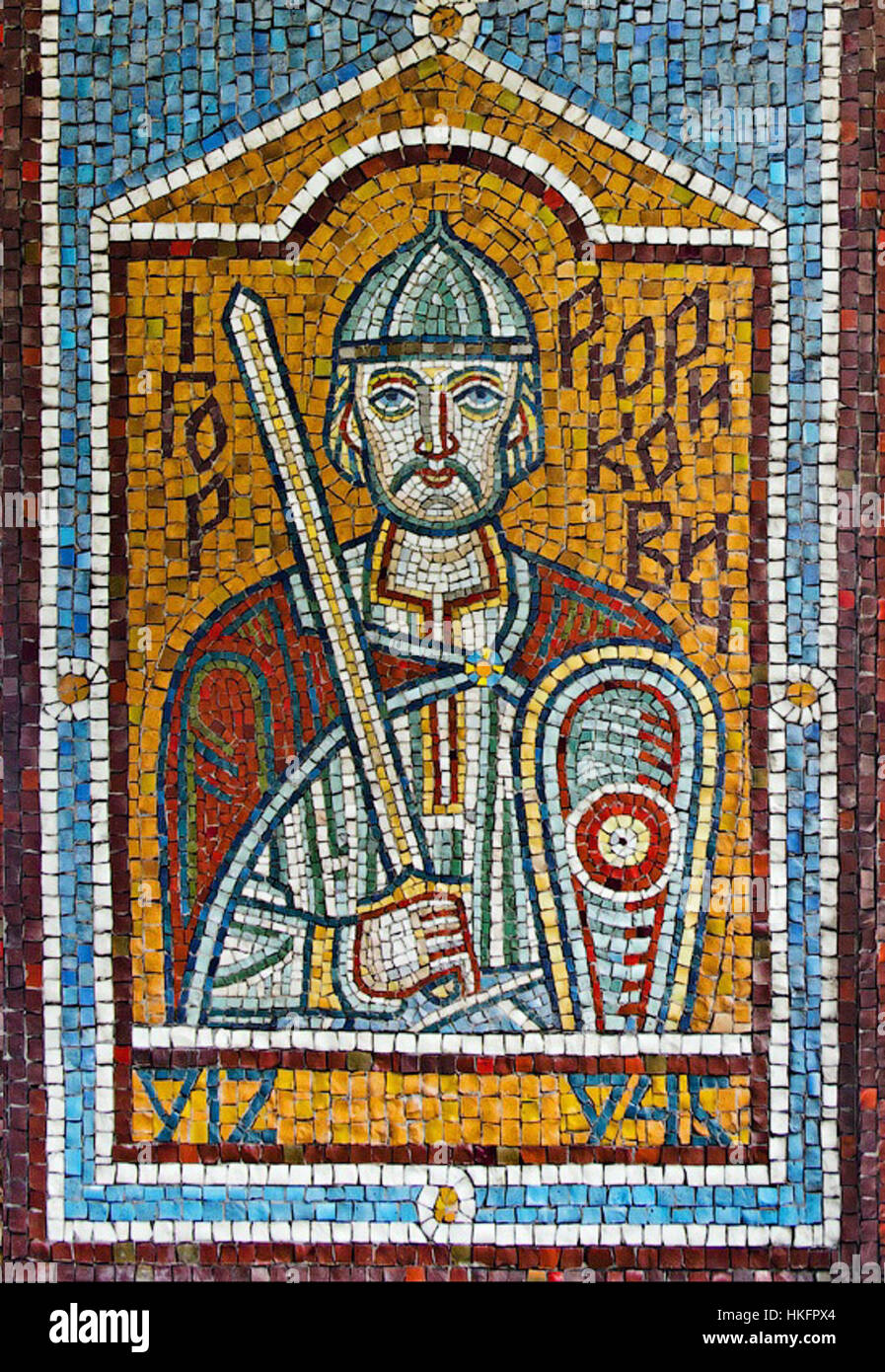 The painting *IgortheOld* captures the aged figure of Igor in a ...