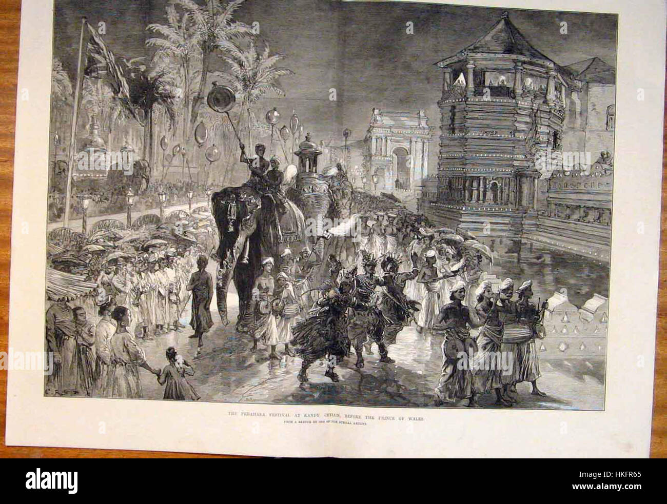 *Prince of Wales Kandy* is an iconic painting depicting the beauty of ...