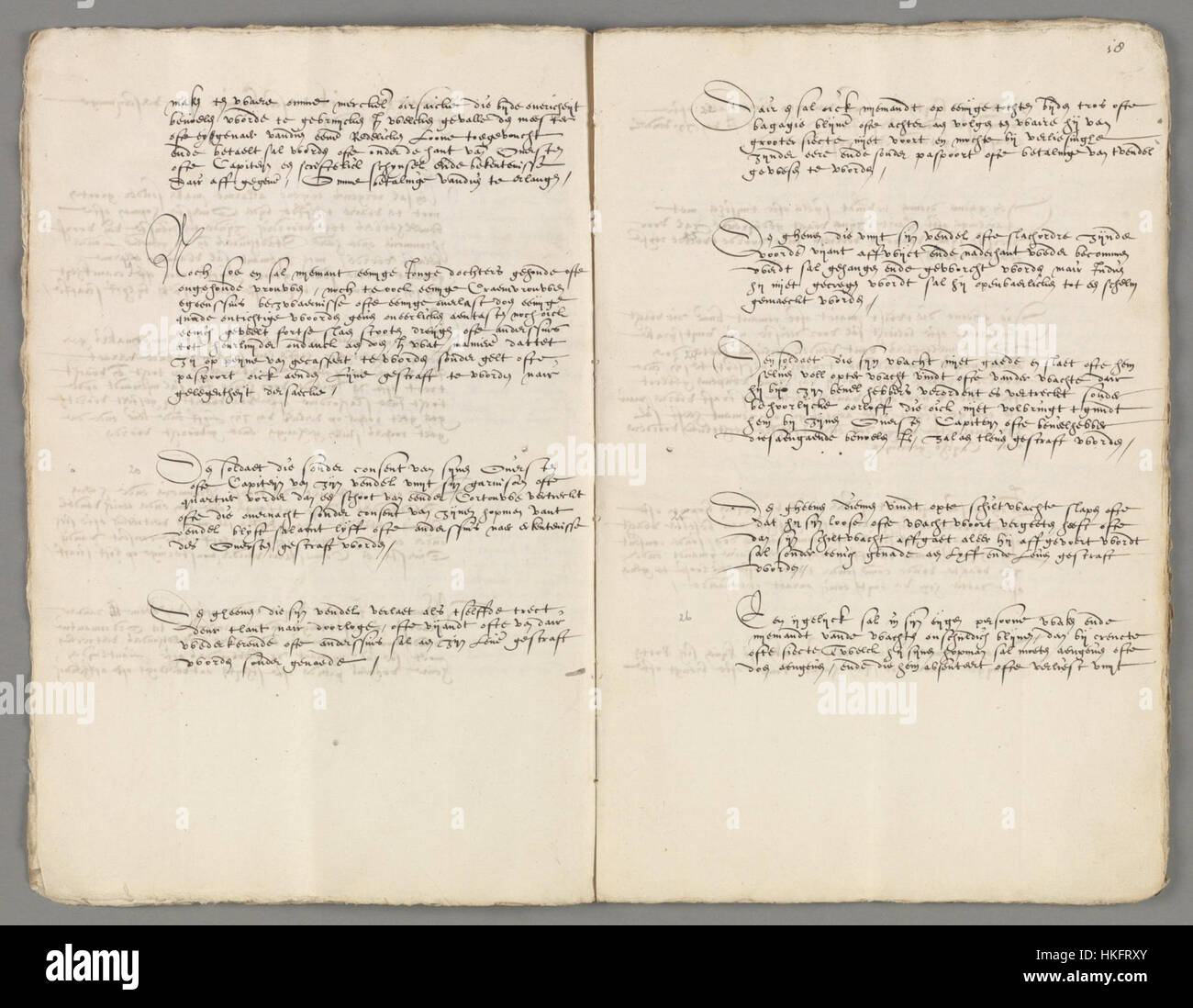 This historical document from the Dutch archives details the formation ...