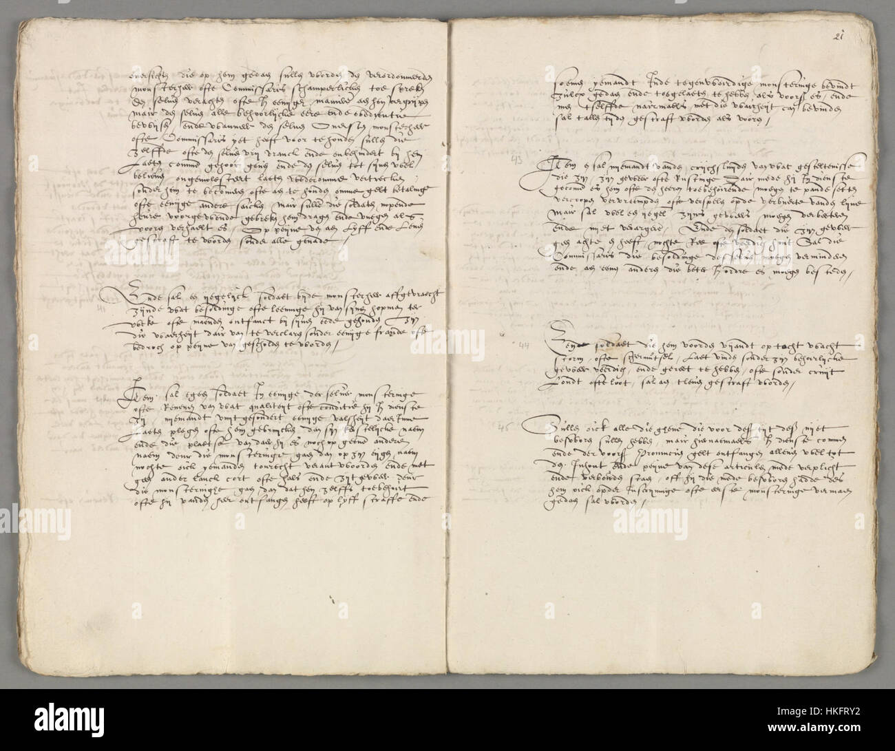 The 'Unie van Utrecht' document, housed at the National Archives of the ...