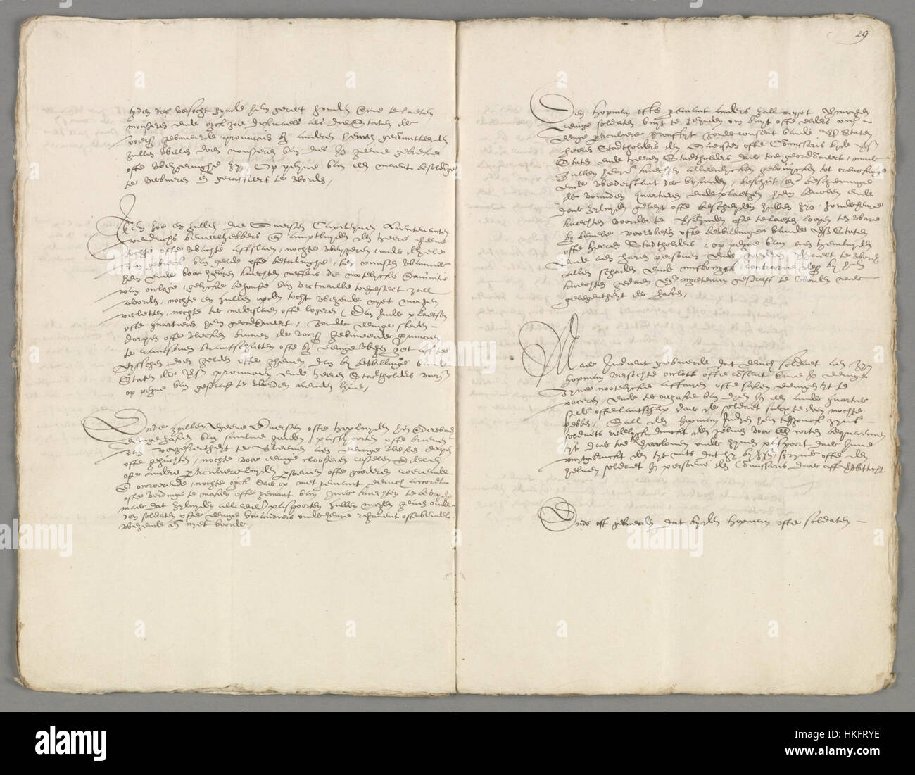 A historical document from the Dutch archives depicting the Union of ...