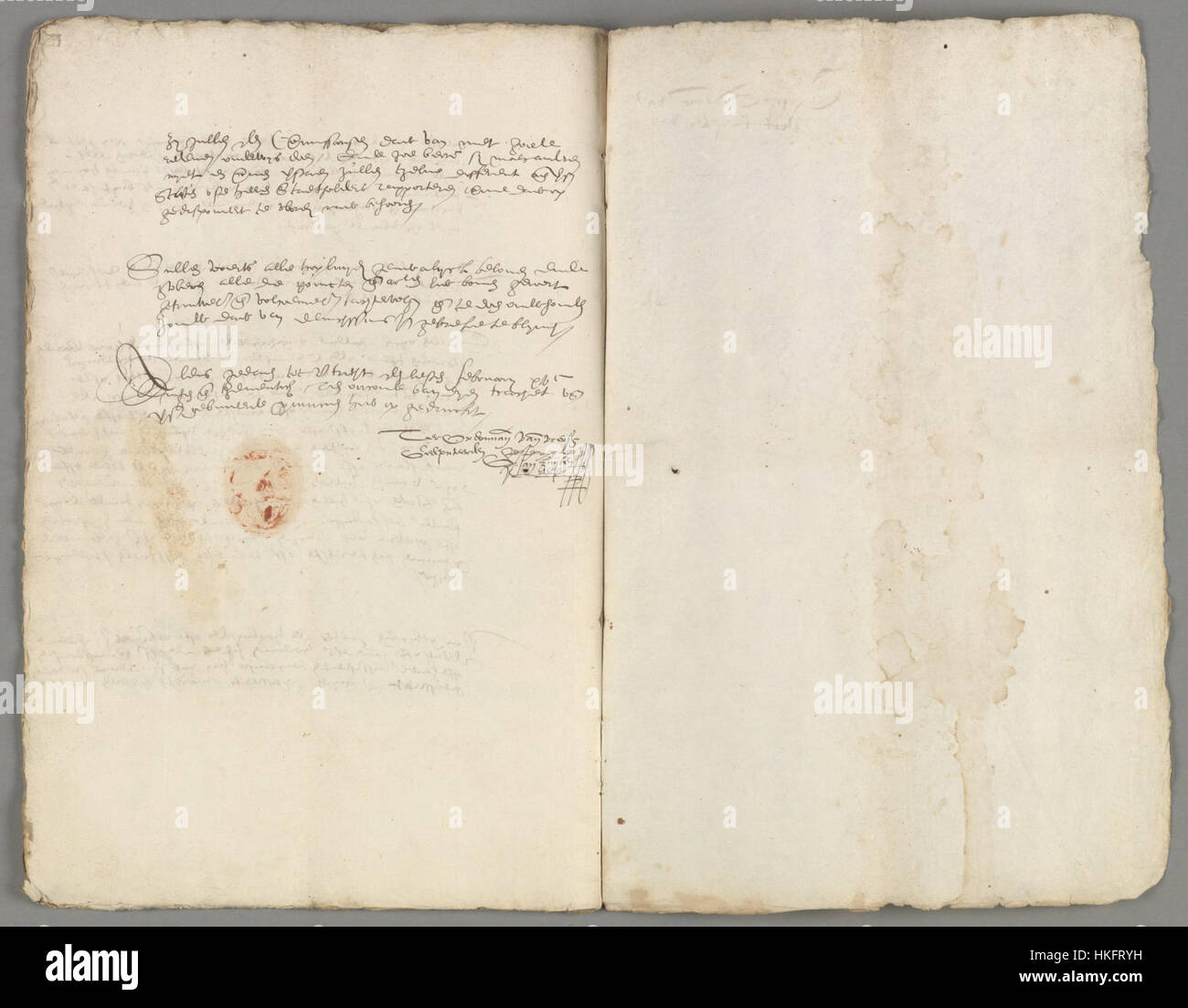 Historical document detailing history hi-res stock photography and ...