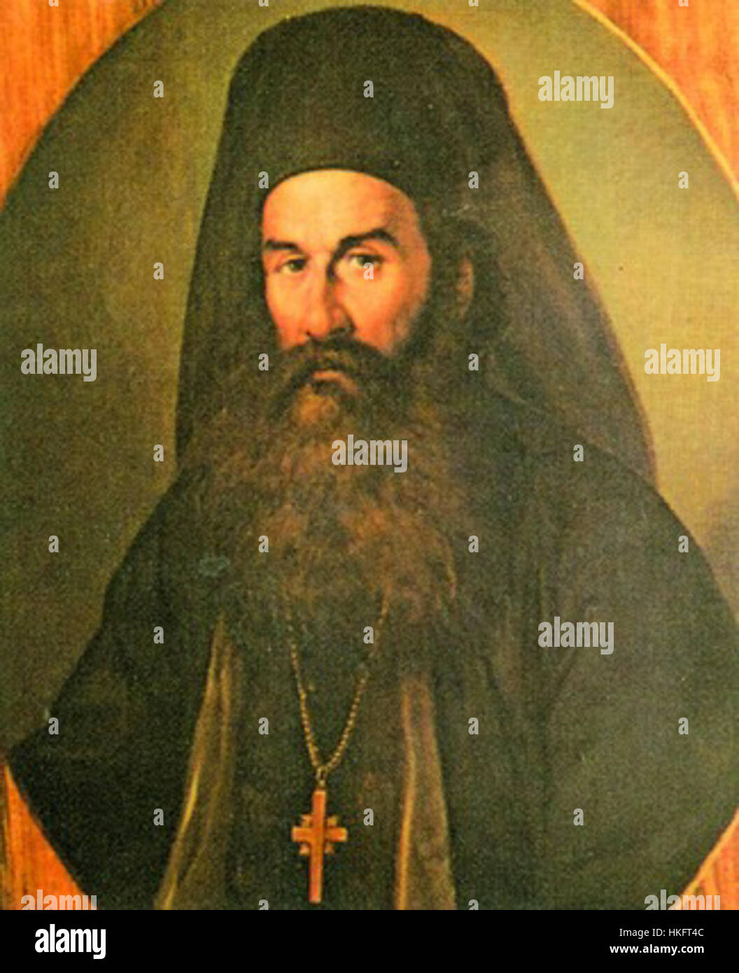 *Palaion Patron Germanos* is an oil painting of the Greek Orthodox ...