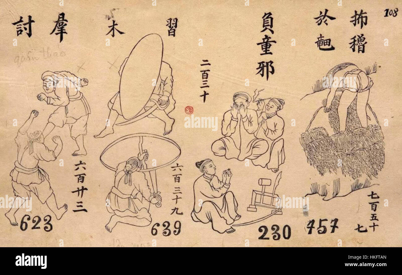 Page 108 of the OGER manuscript features a detailed illustration ...