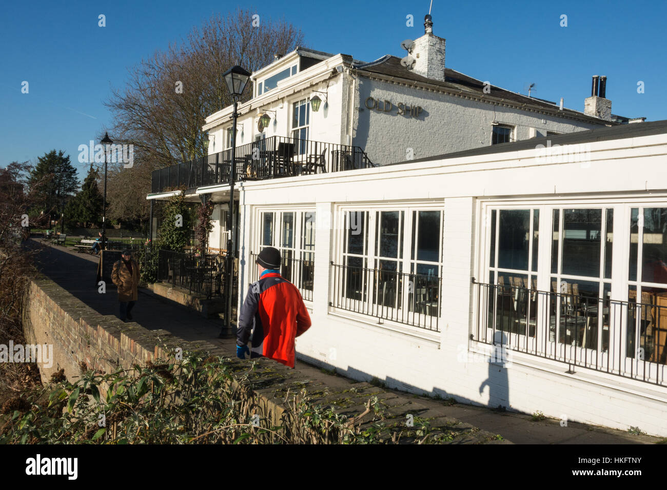 The Old Ship public house in Chiswick SW London, UK Stock Photo - Alamy