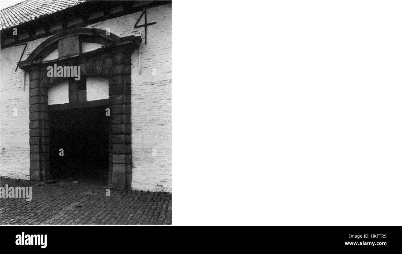 Medieval porch Black and White Stock Photos & Images - Alamy