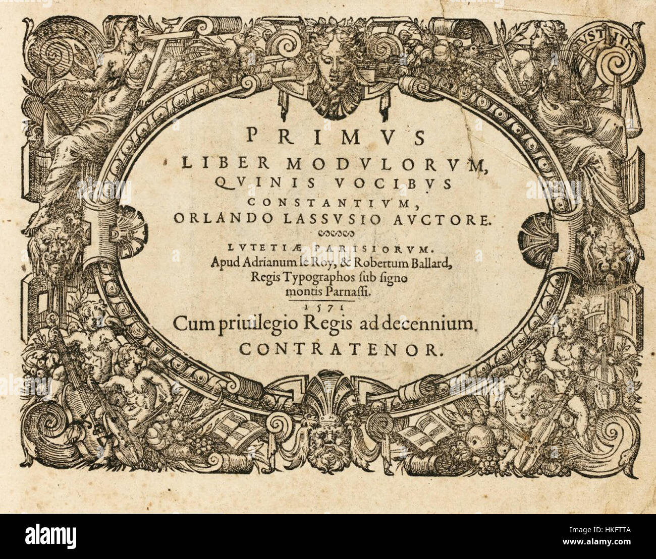 This 1571 artwork by Lassus, a renowned artist, is a fine example of ...