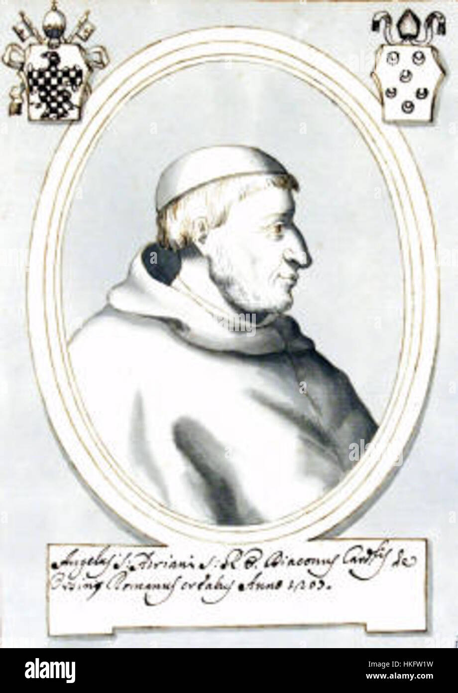 'Cardinal Angelus' is a striking portrait that combines Renaissance ...