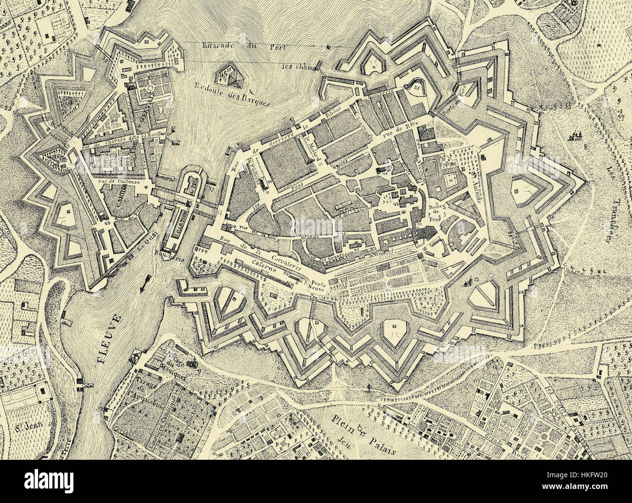 The 1825 map of Geneva provides a detailed geographical depiction of ...