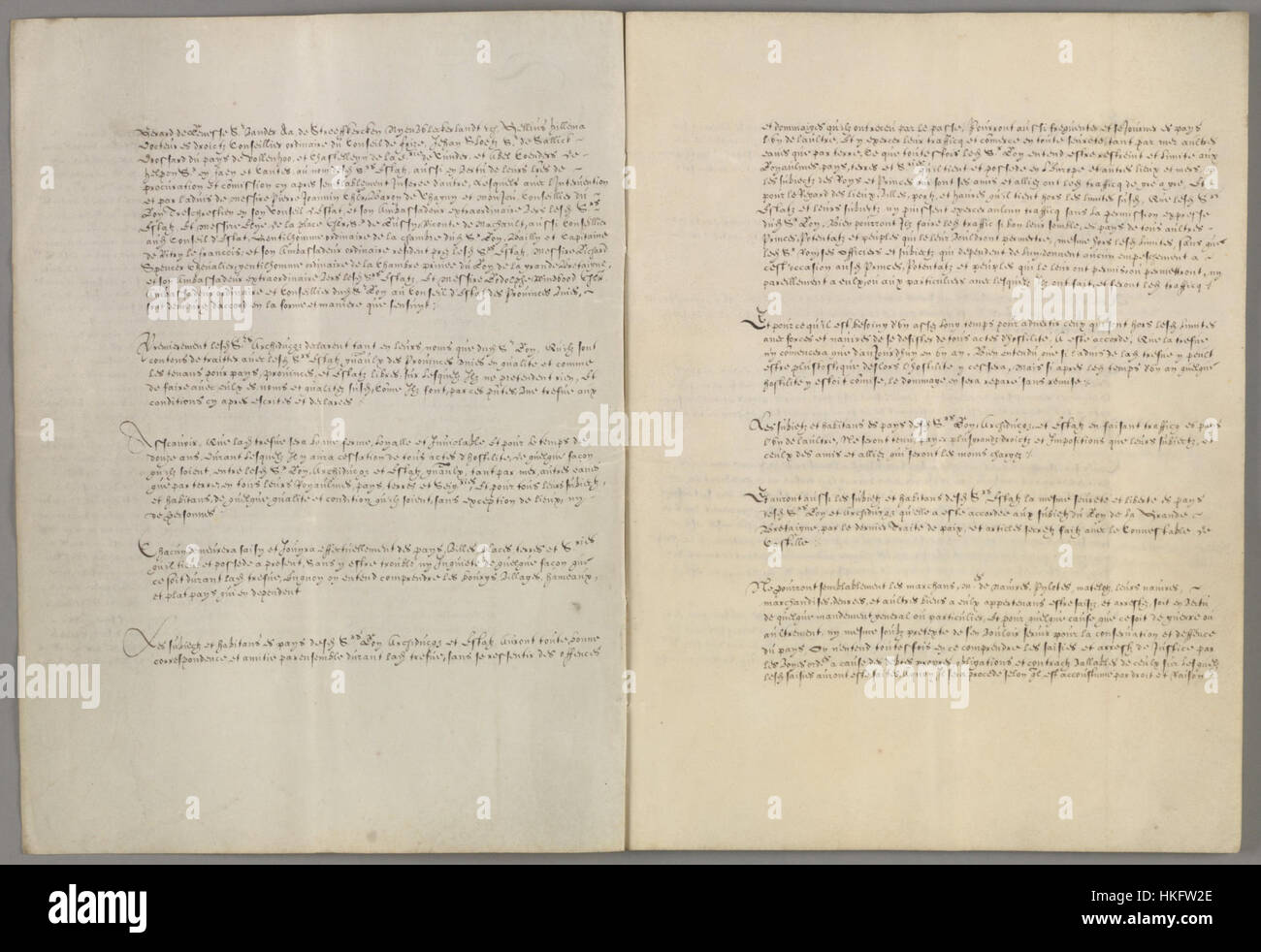 The painting, titled 'Traktaat Twaalfjarig Bestand,' illustrates the ...