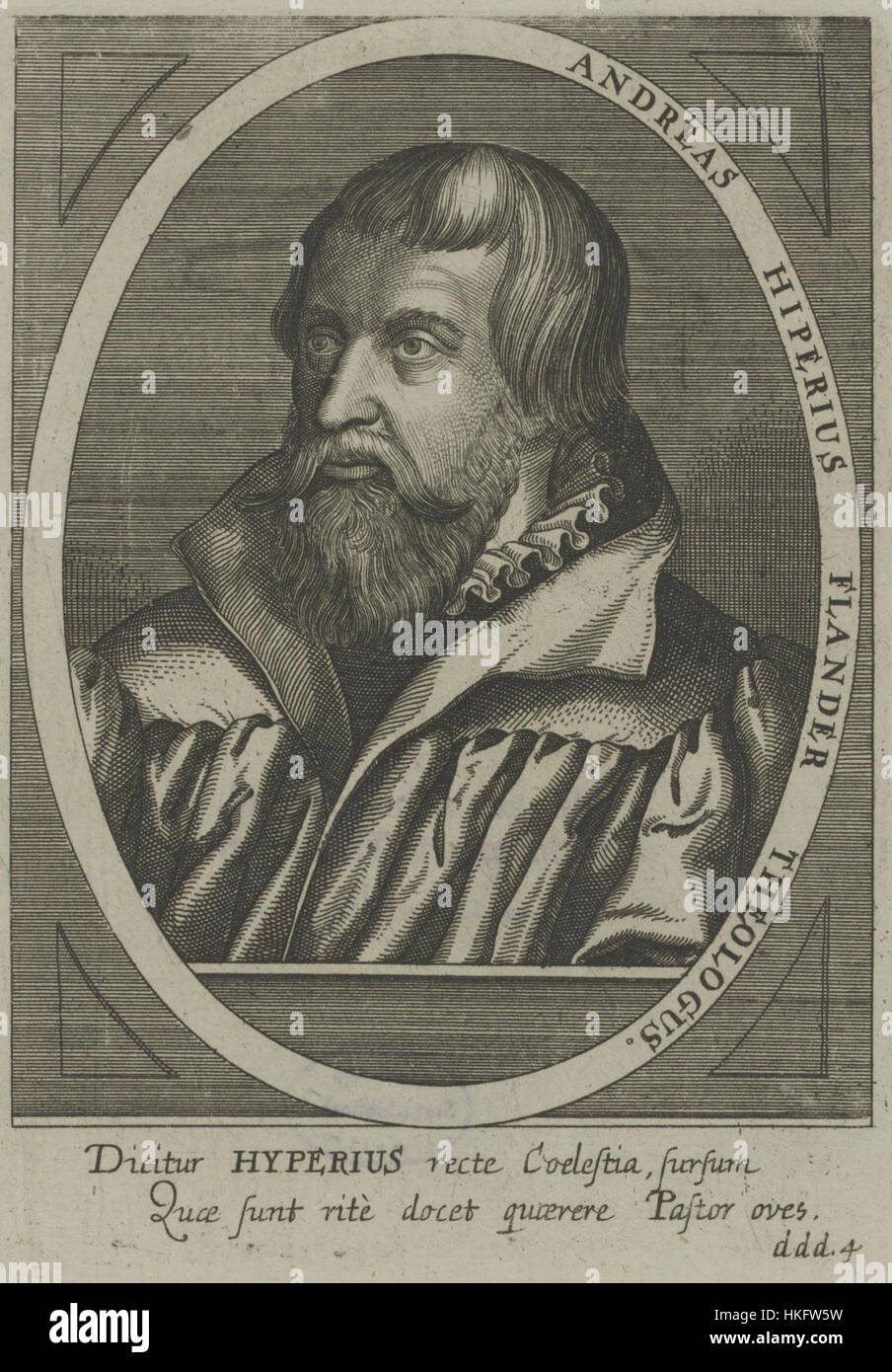 'Andreas Hyperius 1' is a historical portrait of the 16th-century ...