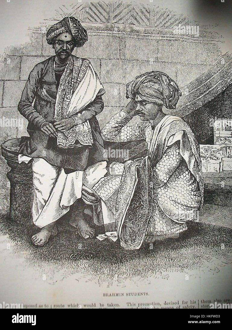 This artwork titled 'Brahmin Students' captures the essence of ...