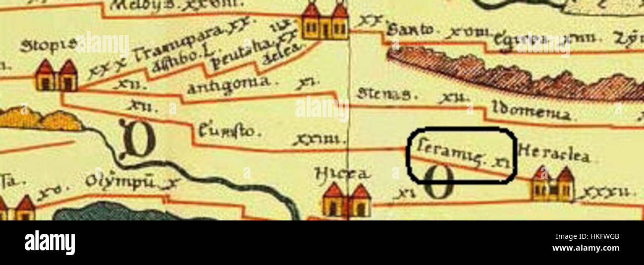 Ancient roman network map hi-res stock photography and images - Alamy