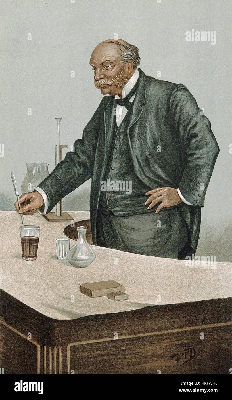 This caricature of Lord Rayleigh, featured in the December 21, 1899 ...