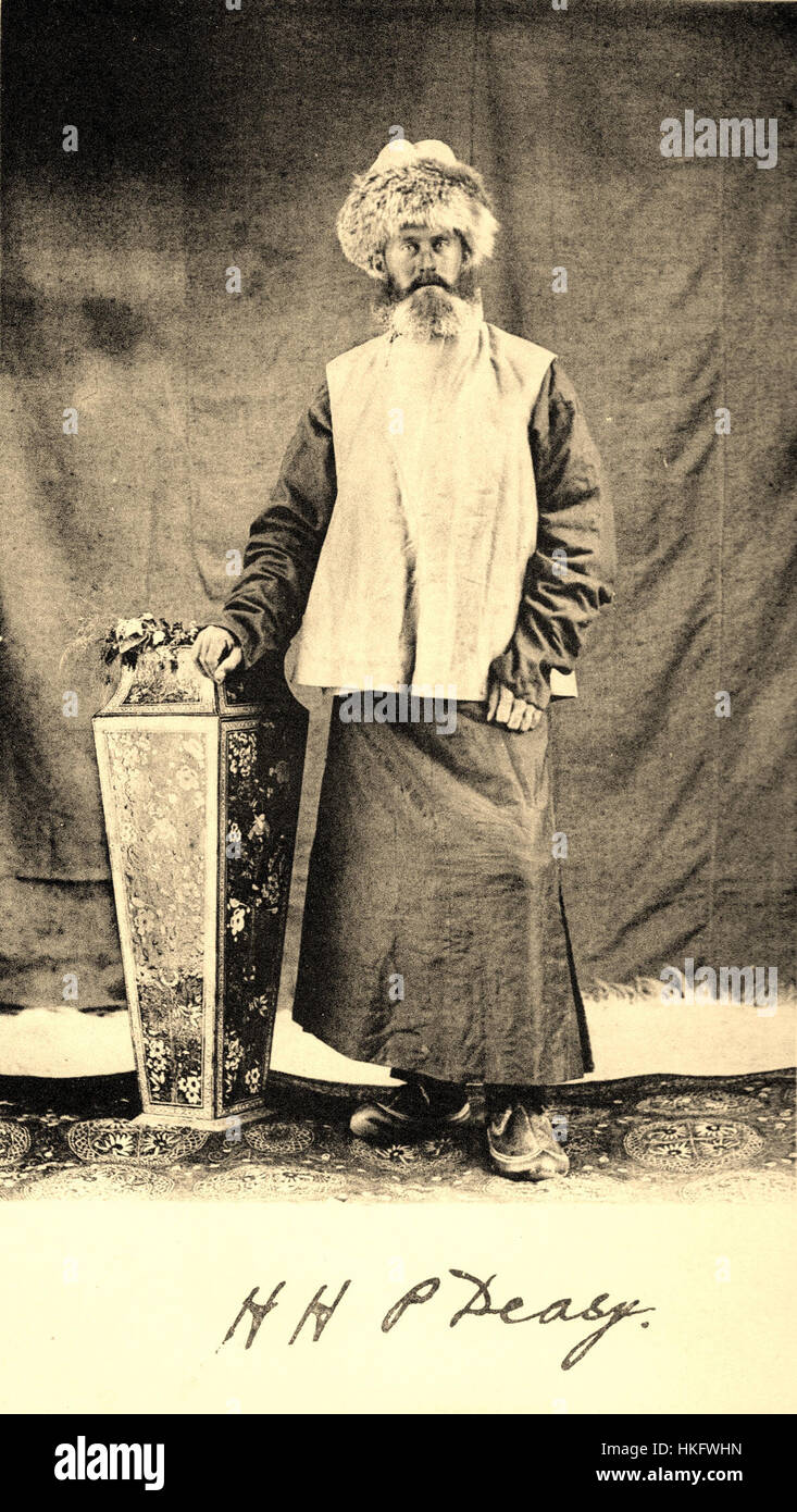 A painting of Captain Deasy, capturing a historical figure likely ...