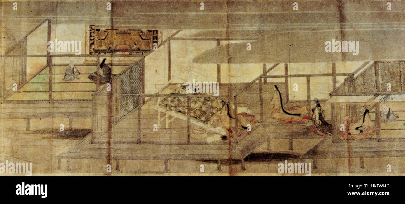 The Taima Mandala Engi is a traditional Japanese textile artwork ...