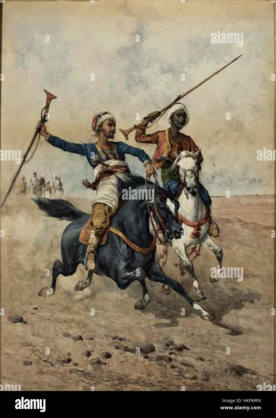 Giuseppe Gabani (1846-1900), an Italian artist, is known for his ...