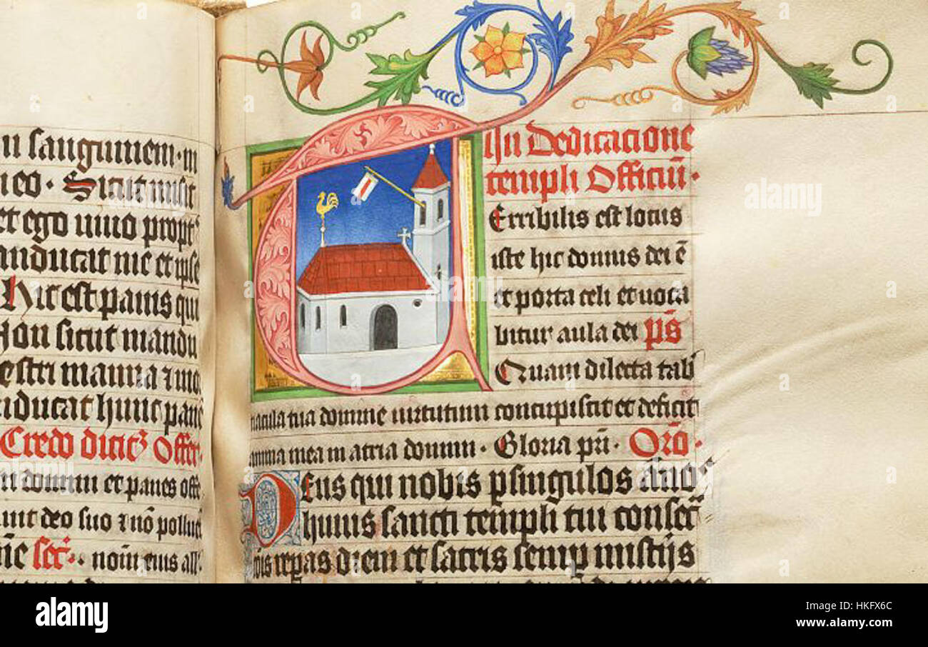 This illuminated manuscript, the 'Teck Ludwig Missale,' is a prime ...