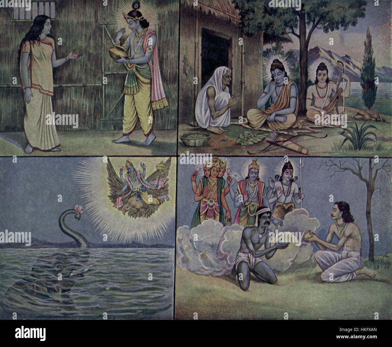 This painting depicts the religious theme of divine providence and ...