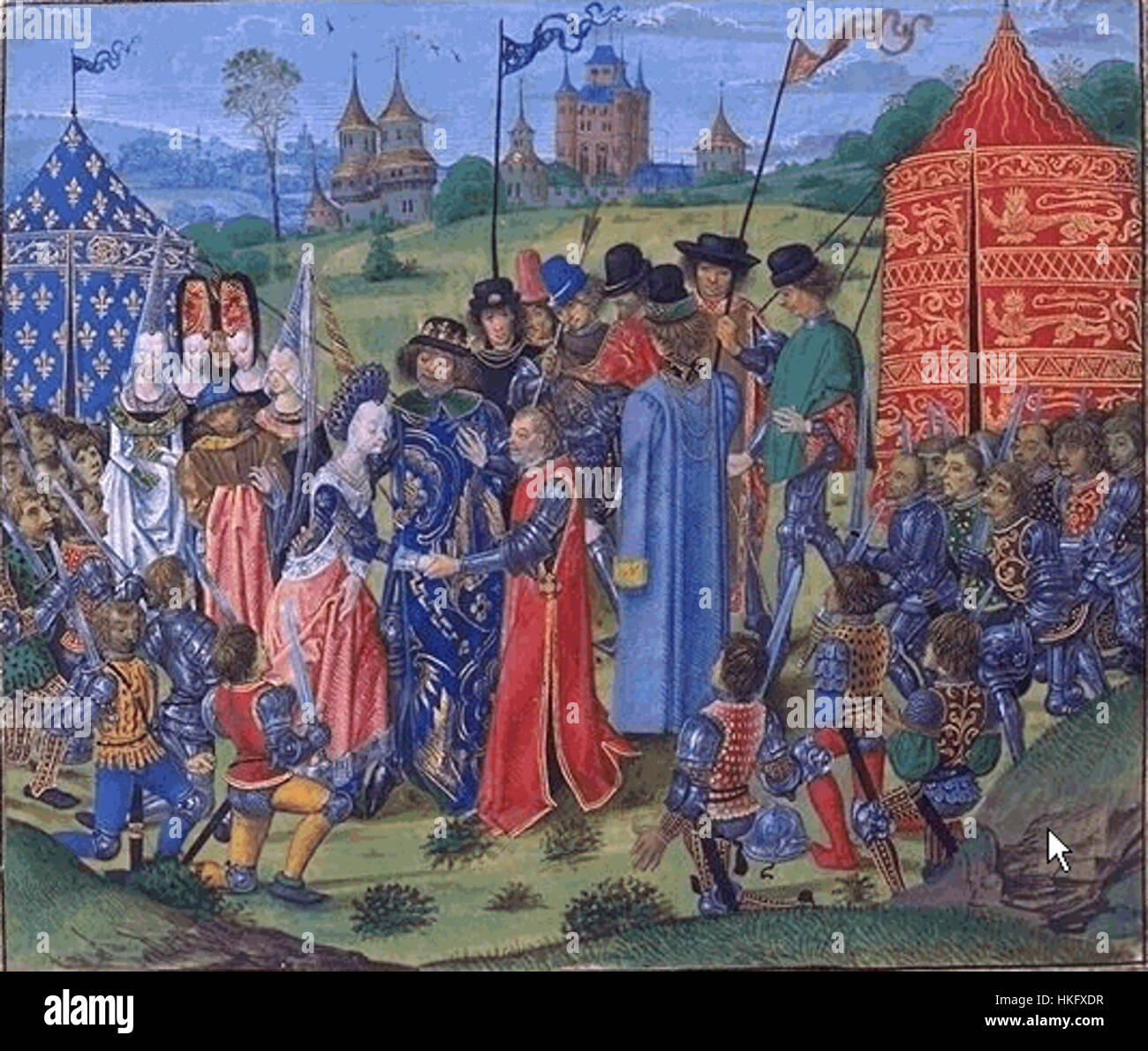 '2svatbaRicharda2' is a vibrant artwork depicting a traditional wedding ...