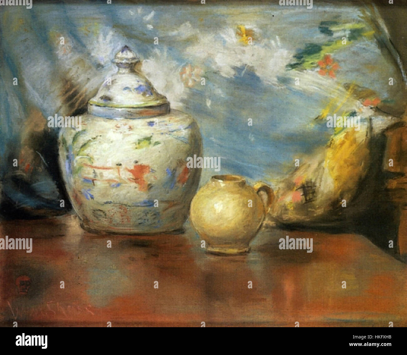 Still life of flowers oil painting hi-res stock photography and images ...