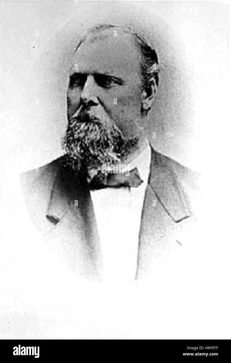 This portrait of Andrew Jackson Bryant captures a historical figure ...