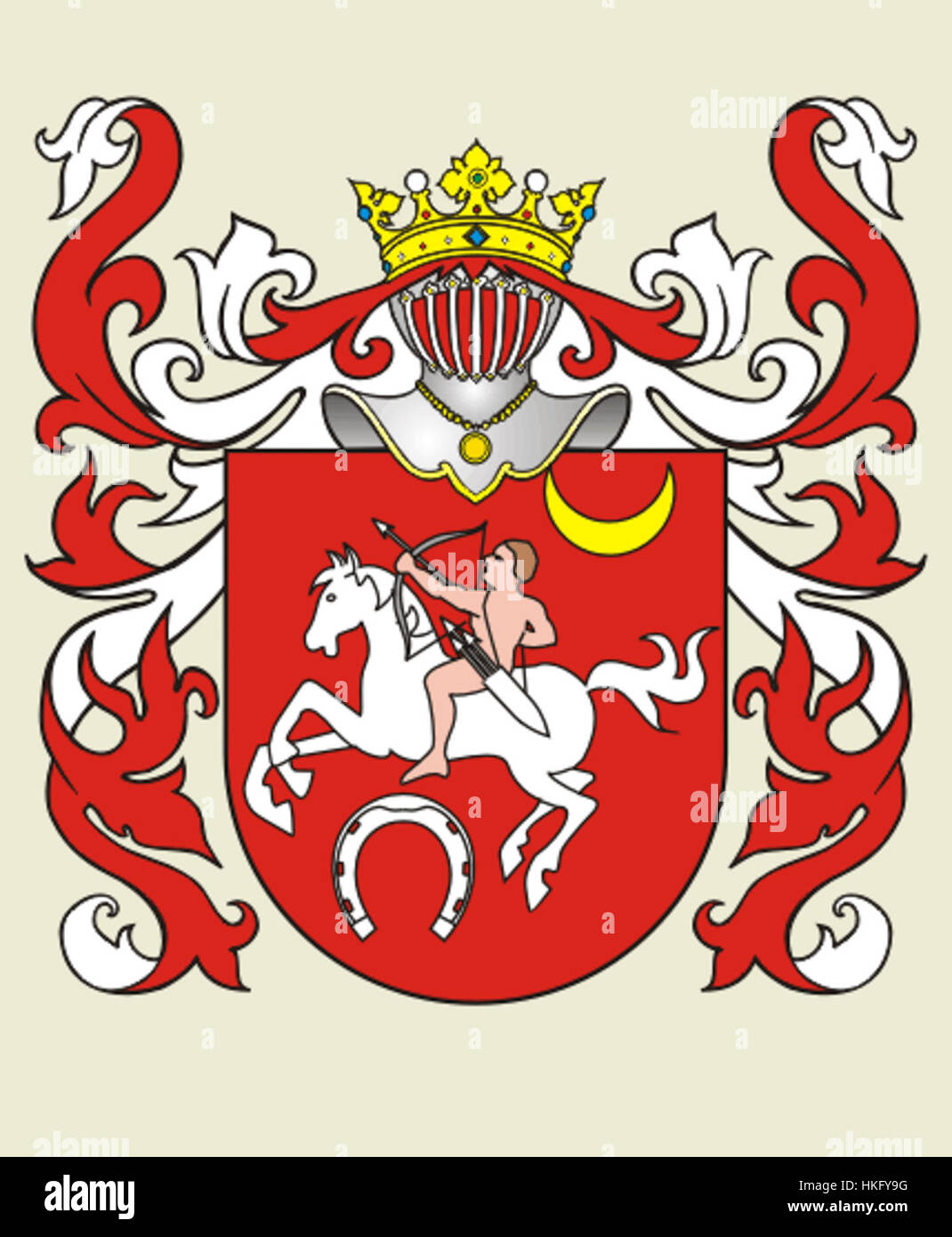 The Beyzym crest is a heraldic symbol, traditionally associated with ...