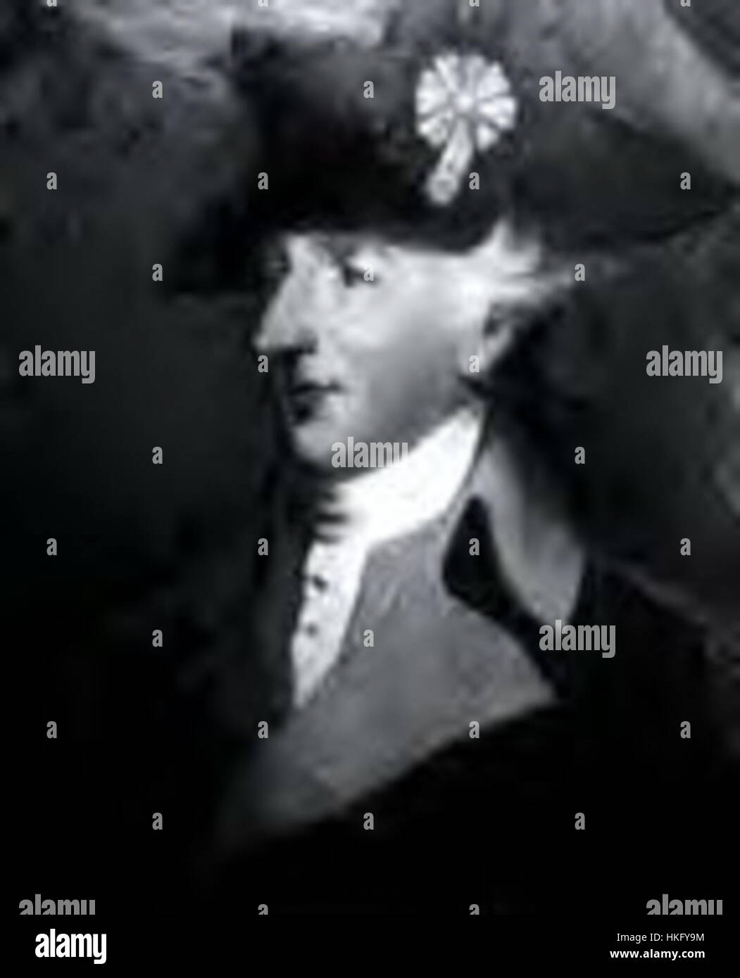 This painting of Philemon Dickerson, an American historical figure ...