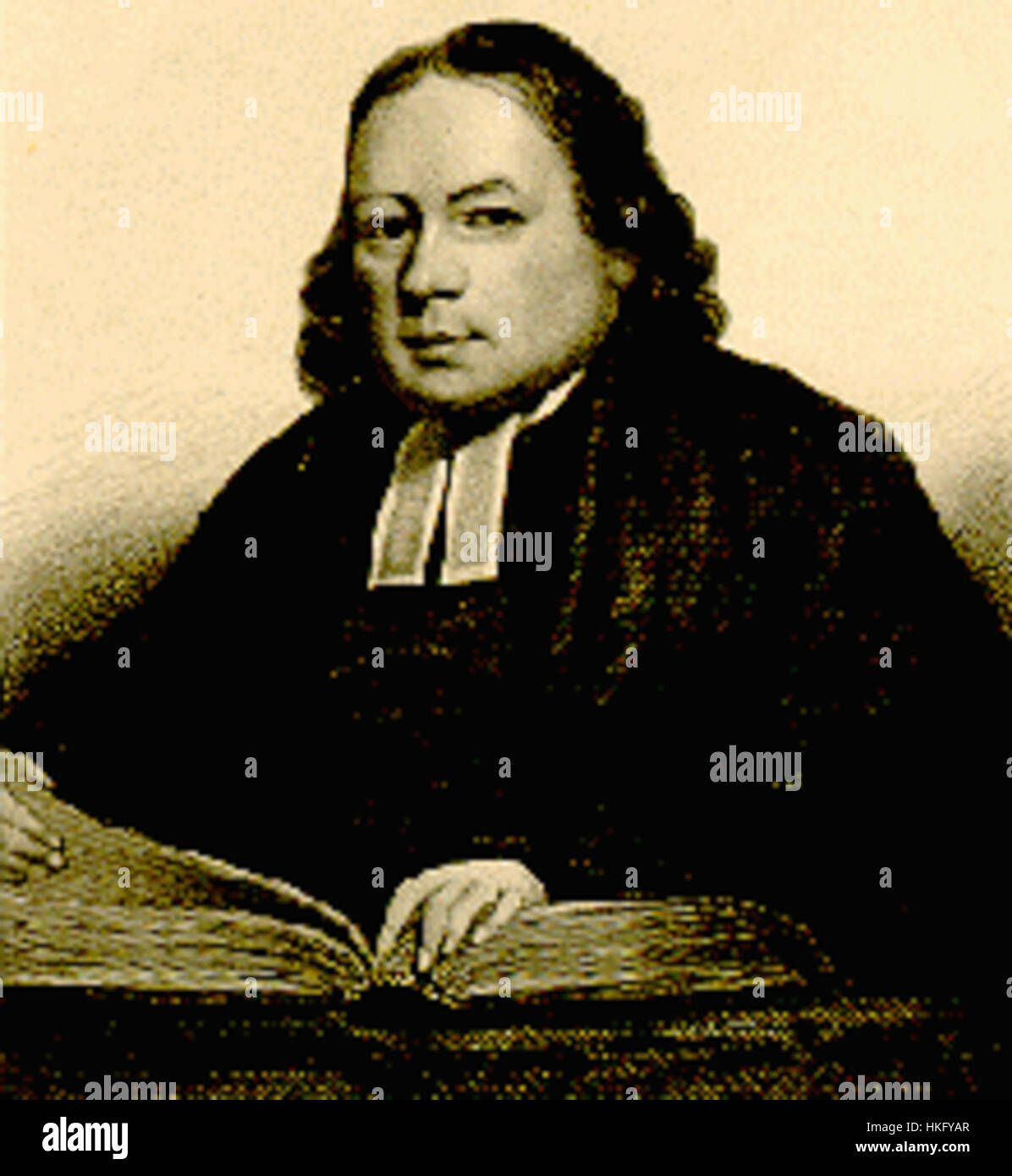 A portrait of Bishop Thomas Coke, a prominent figure in the early ...