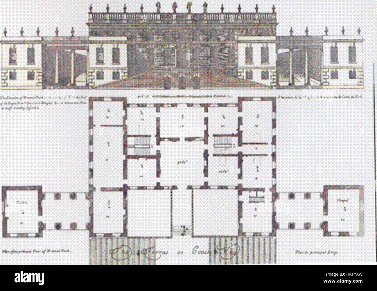 A classical painting by Bramham, inspired by Vitruvian principles ...