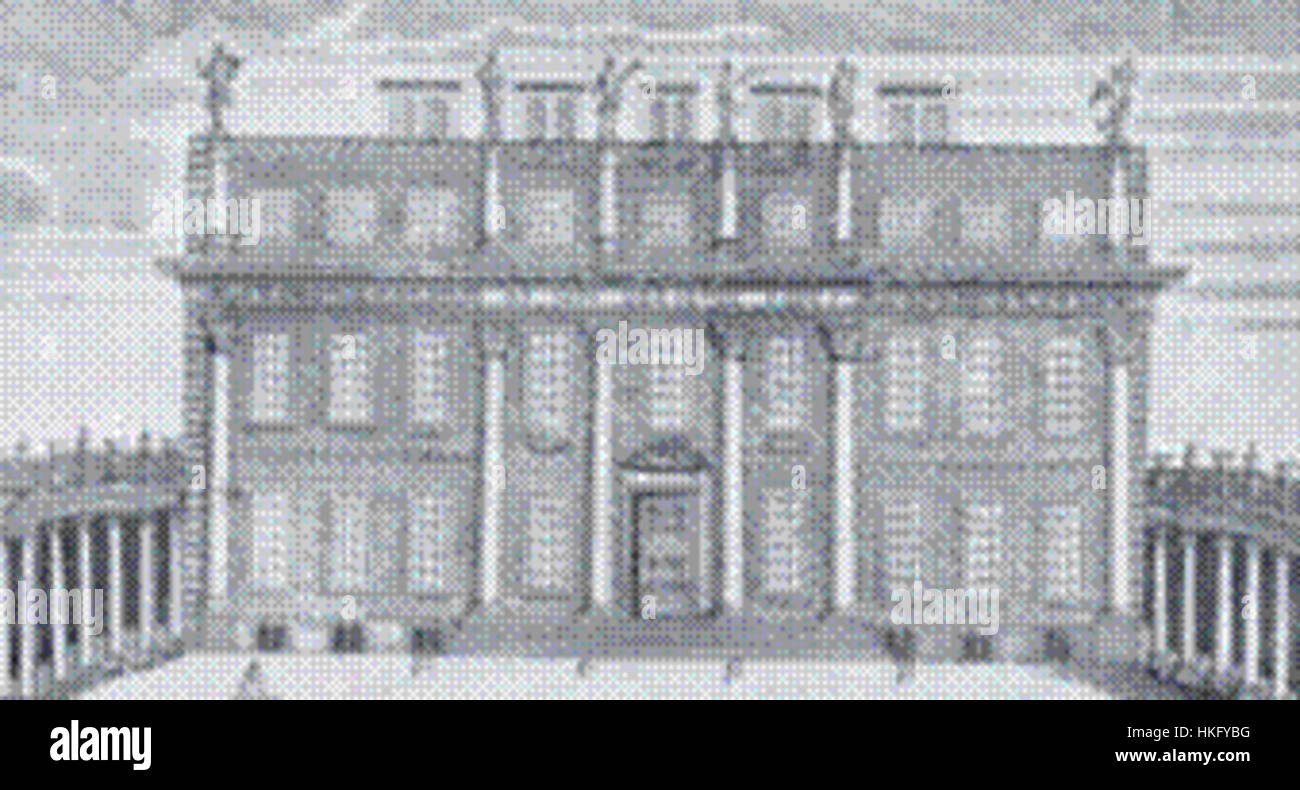 Buckingham House, built in 1710, was originally a private residence ...