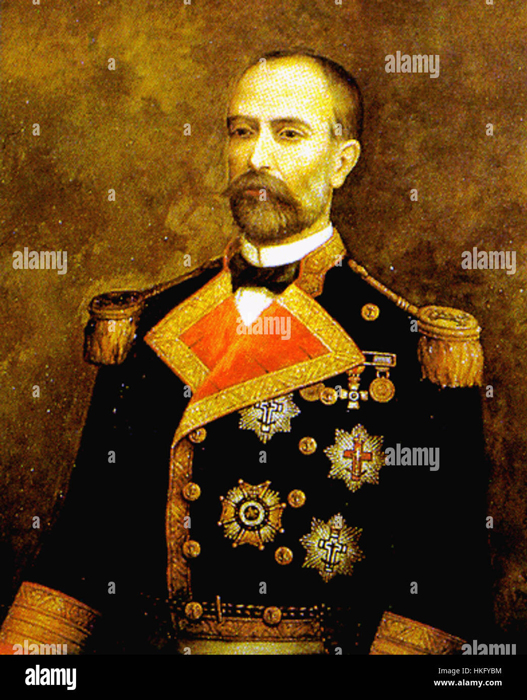 The artwork titled *Bustamante* showcases the life and culture of the ...
