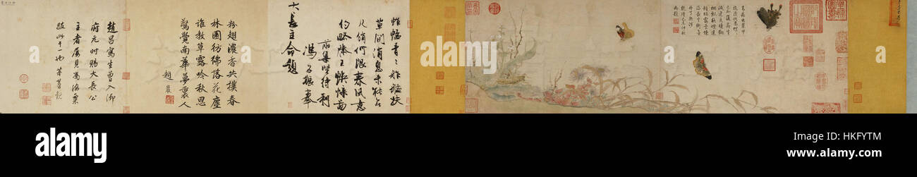 This traditional Chinese painting by Zhao Chang, housed at the Palace ...