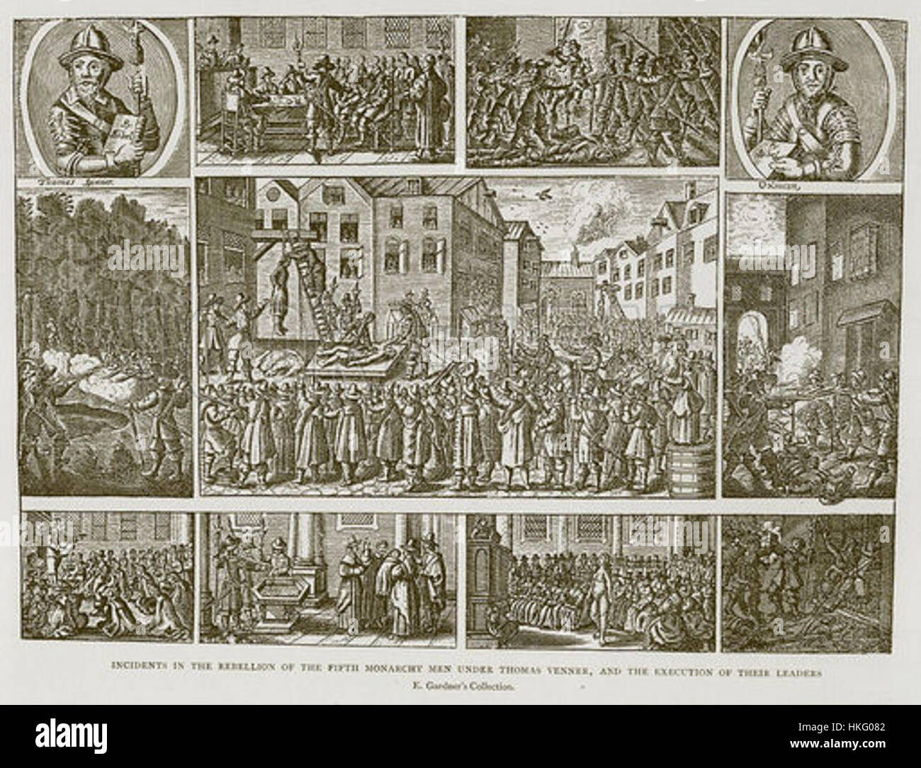 This artwork portrays the events surrounding the rebellion of the Fifth ...