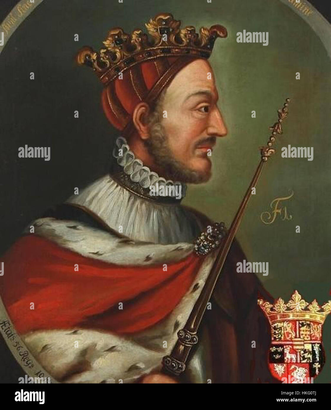 King Frederik I of Denmark Stock Photo - Alamy