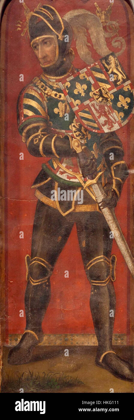 This portrait of Charles I of Burgundy captures the regal authority of ...